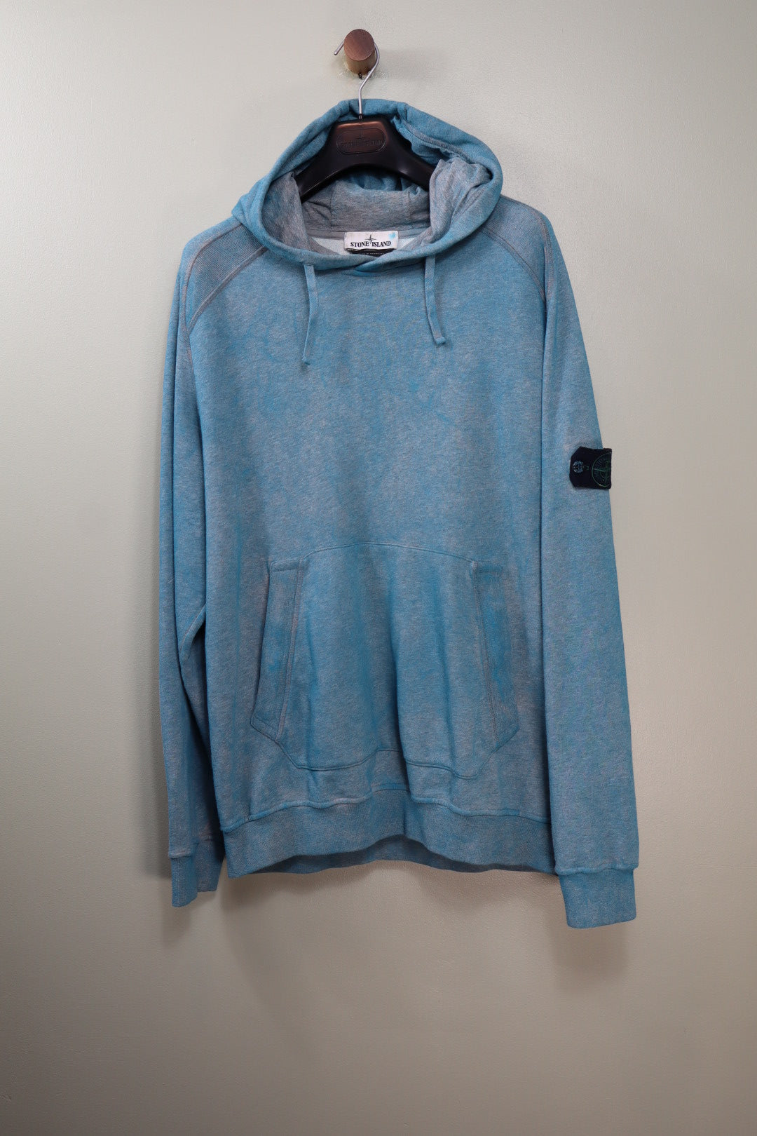 Stone Island Blue Dust Hoodie | HeatfromTS