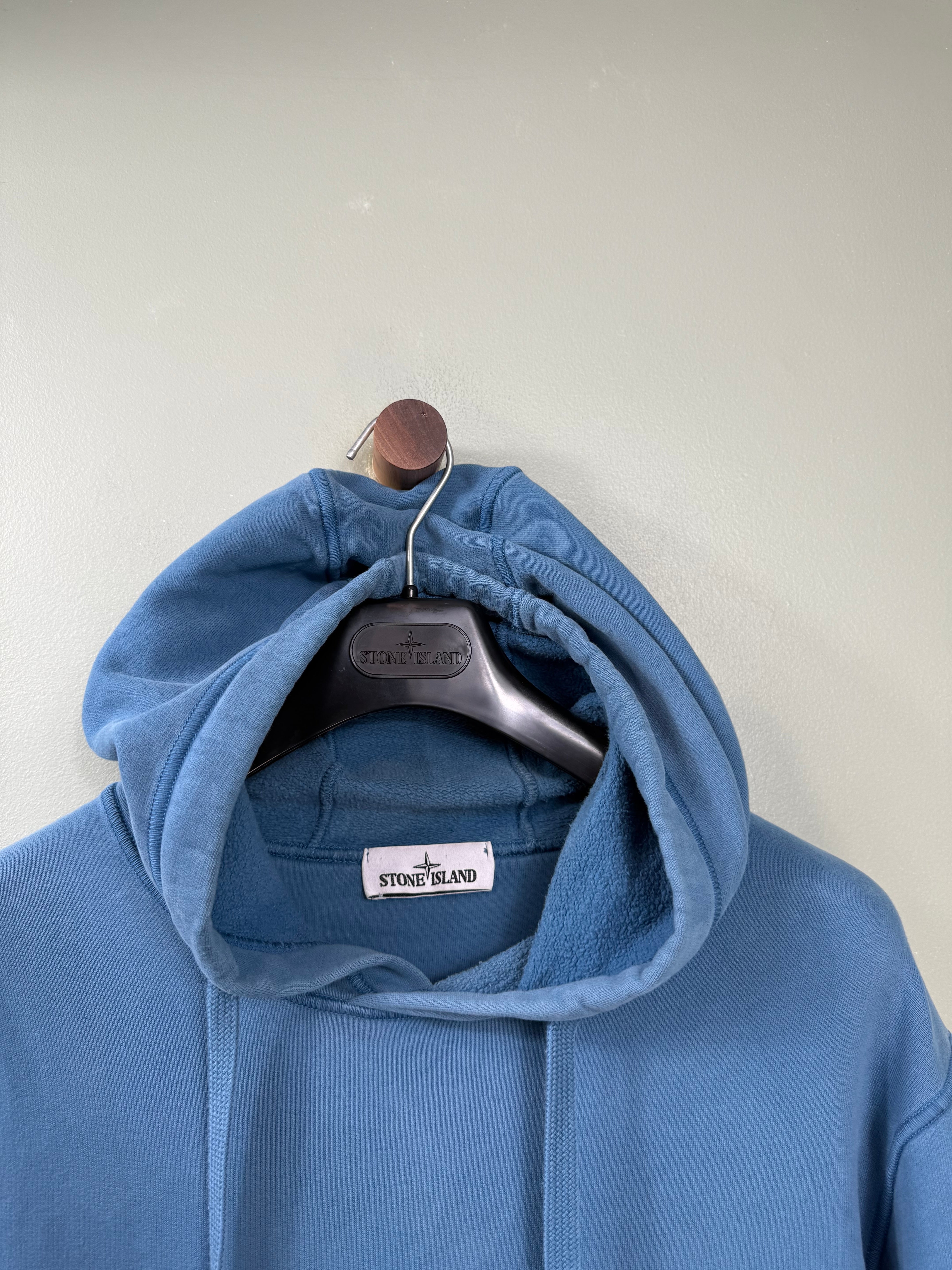 Stone Island Blue Hoodie | HeatfromTS