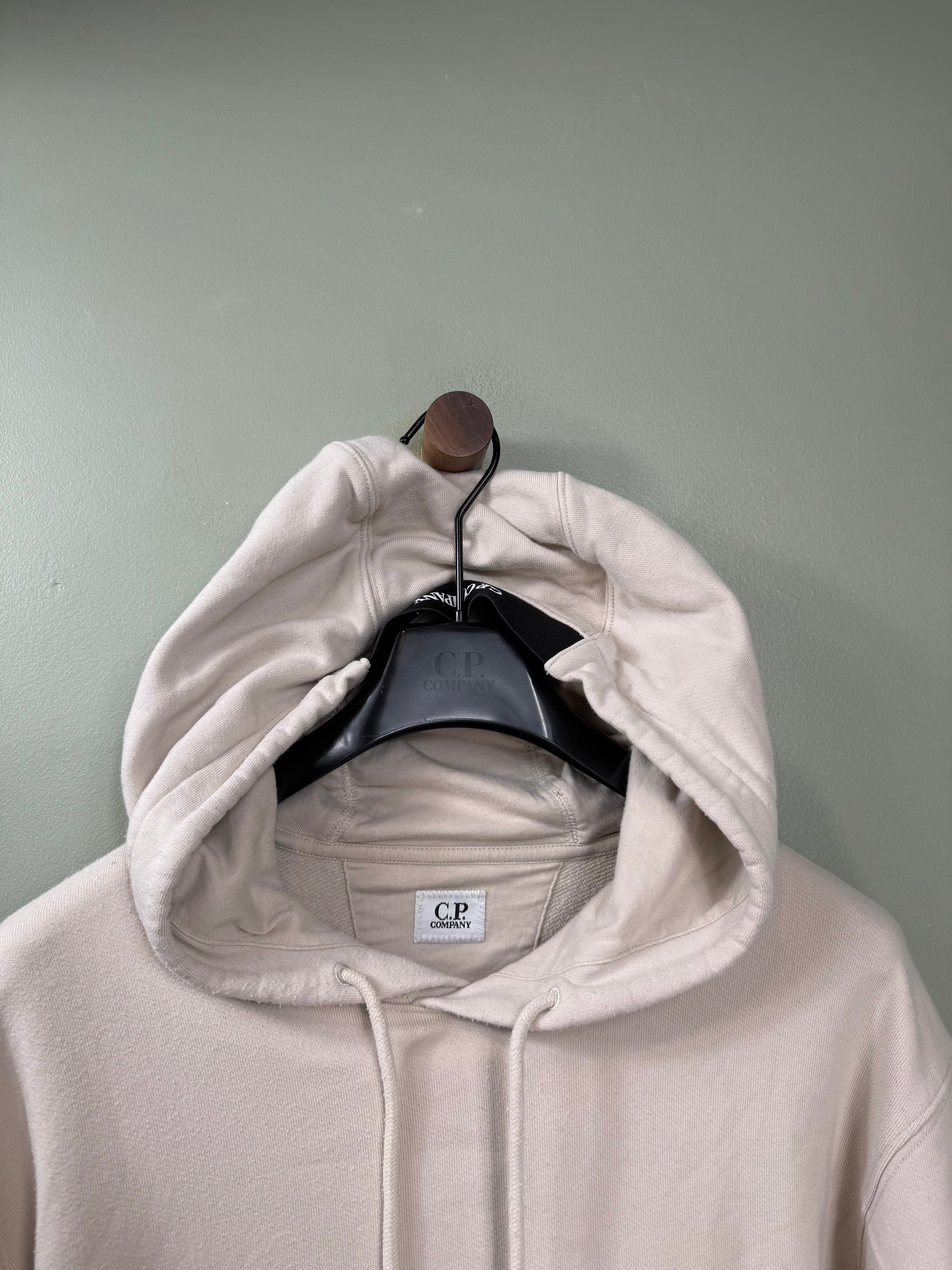 C.P. Company Beige Hoodie | HeatfromTS