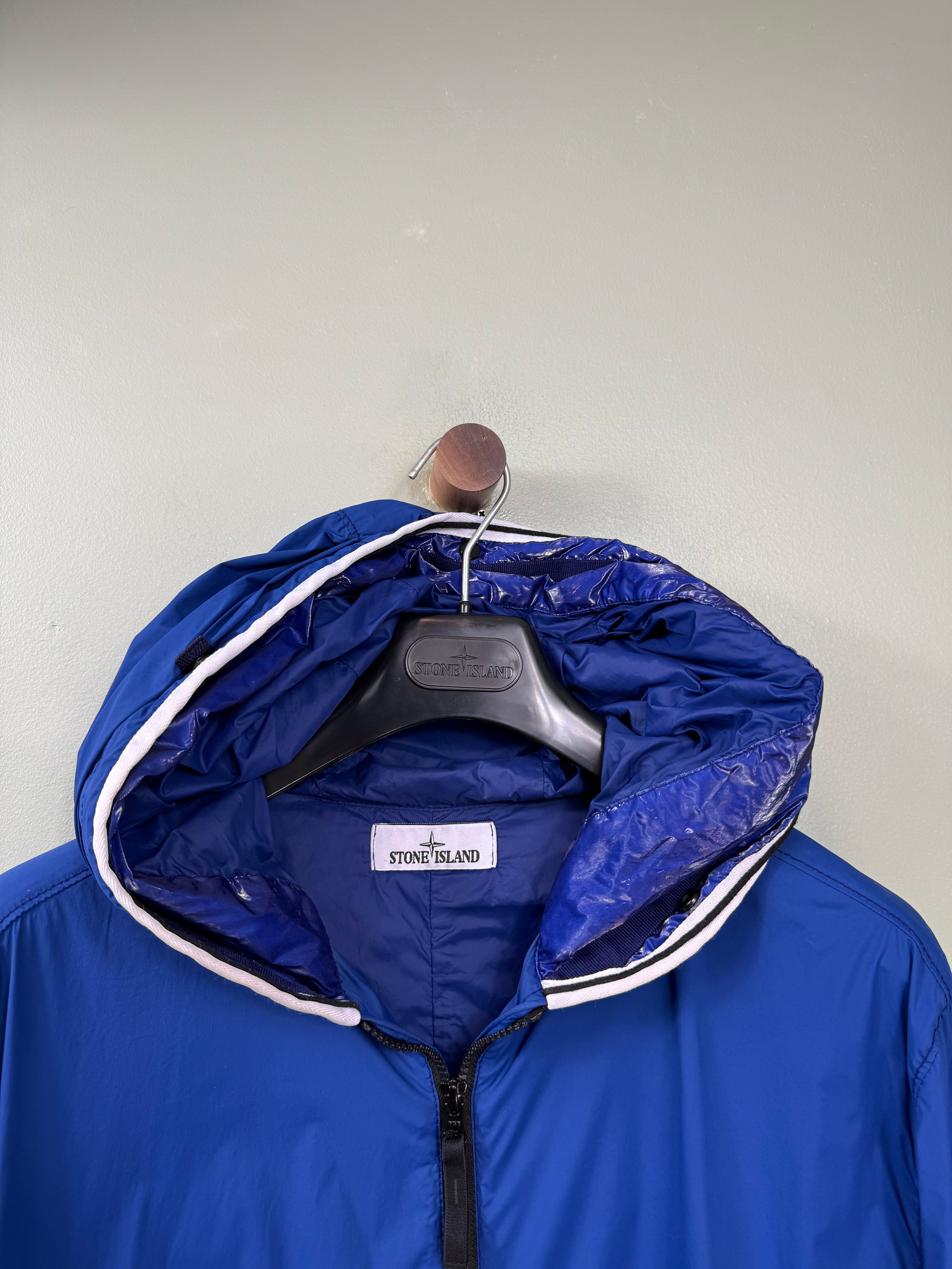 Stone Island Blue Skin Touch Jacket | HeatfromTS