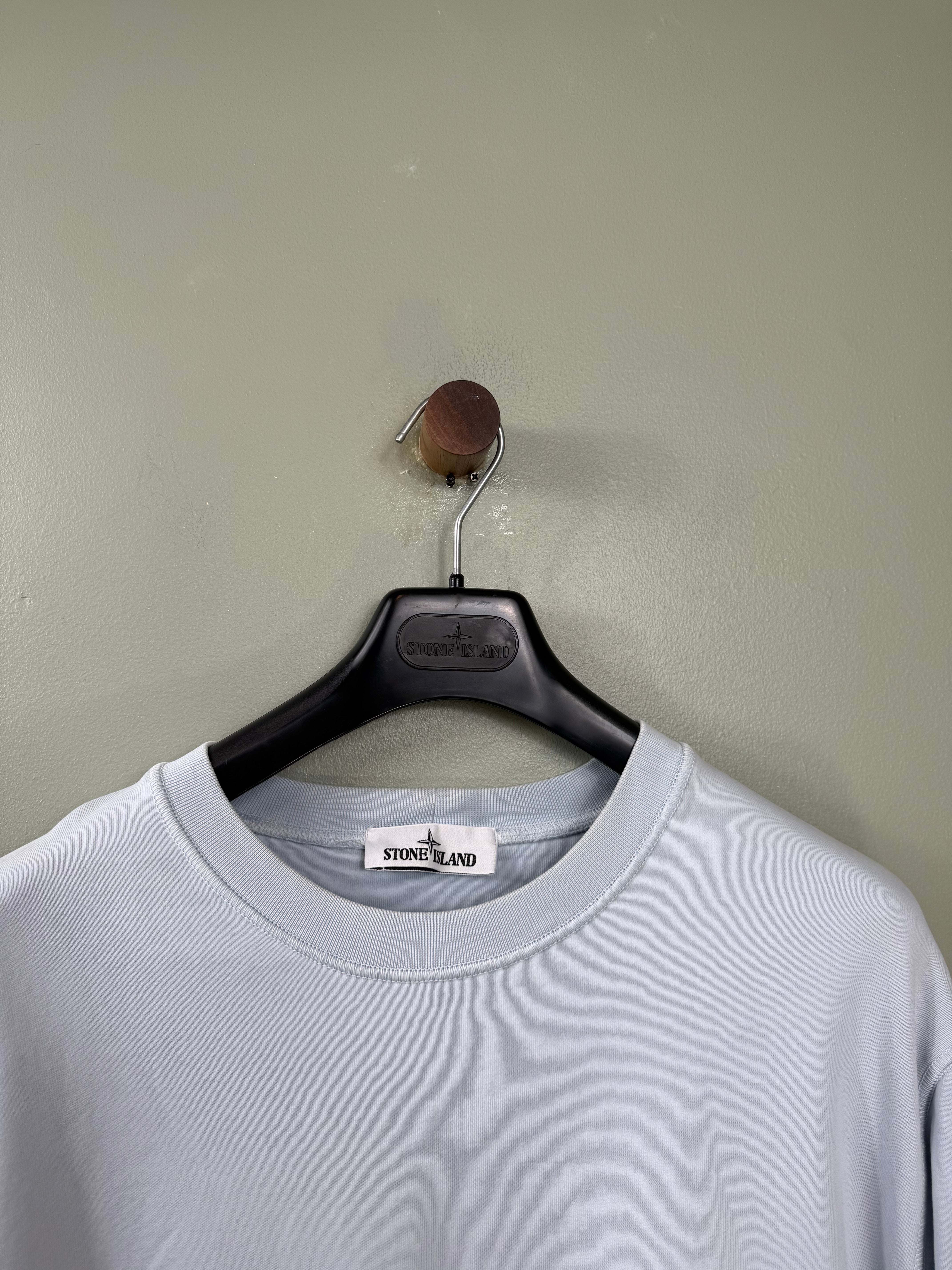 Stone Island Ice Blue Jumper | HeatfromTS